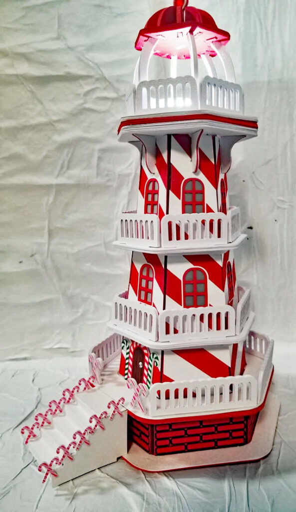 2024 Miniature Christmas House Contest - Paper Glitter Glue