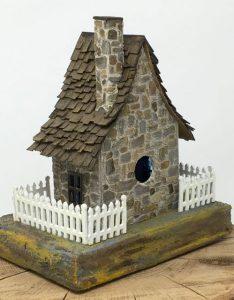 Irish Stone Cottage - Paper House - Paper Glitter Glue