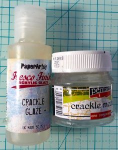 How to Use Crackle Medium for Your Papercrafts - Paper Glitter Glue