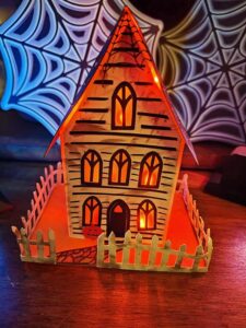 2024 Miniature Halloween House Contest - Paper Glitter Glue