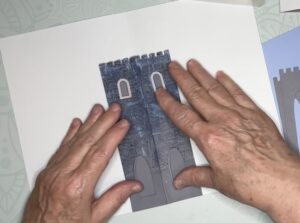 More Castle Pop-Up Card Variations for You to Make - Paper Glitter Glue