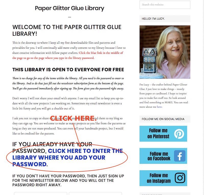 How to Get the Files in the Paper Glitter Glue Library - Paper Glitter Glue