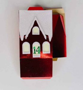 DIY Christmas Paper Village for Advent - Christmas Houses - Paper ...