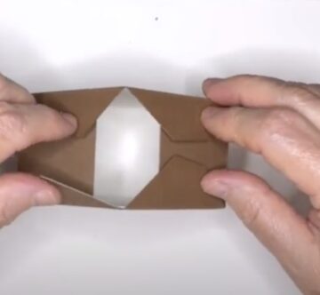 Crafty Cuteness: Make an Easy Paper Gingerbread House - Paper Glitter Glue
