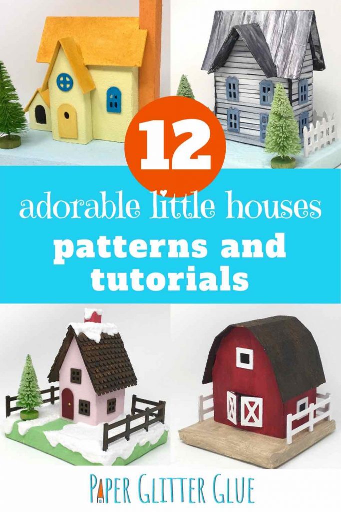 Create 12 Simply Super Miniature Houses is here! - Paper Glitter Glue