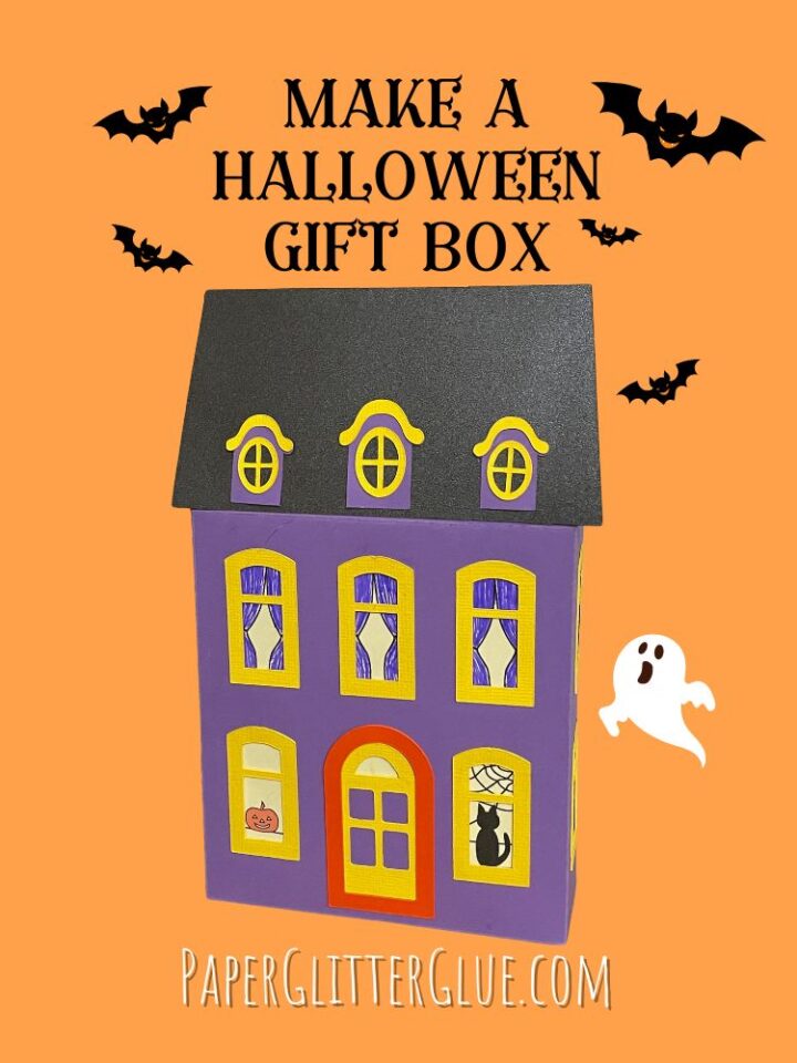 31+ Best Halloween Paper Crafts for You - Paper Glitter Glue