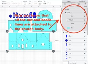 Easy Tiny Paper Church - Quick Holiday Craft - Paper Glitter Glue