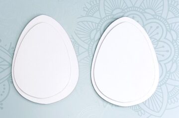 Make a cardboard Egg Box with a Layered Design for Easter - Paper ...