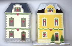 Maison de Noel - Make a Delightful Christmas House - Paper Glitter Glue