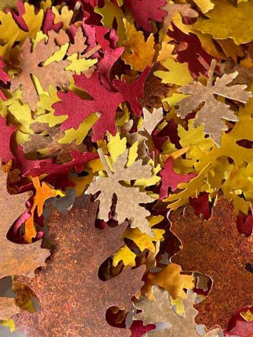 Twisted Tree Tutorial - Paper Glitter Glue